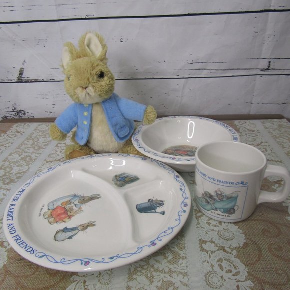 F. Warne & Co. | Dining | F Warne Co Peter Rabbit Dish Set And Peter ...